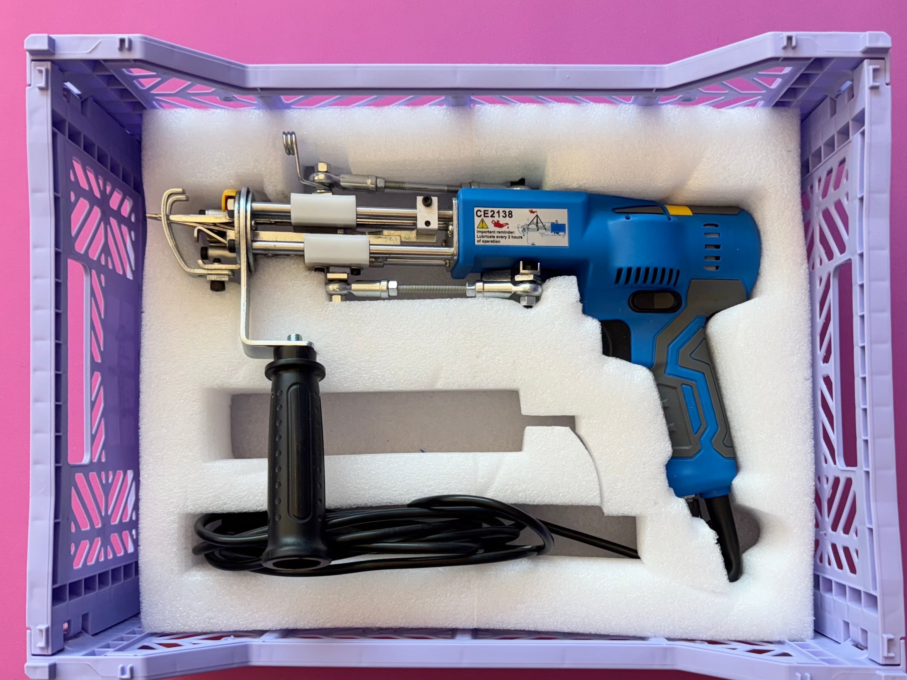 How to Clean and Maintain Your Tufting Machine | Tufting Care Guide ...